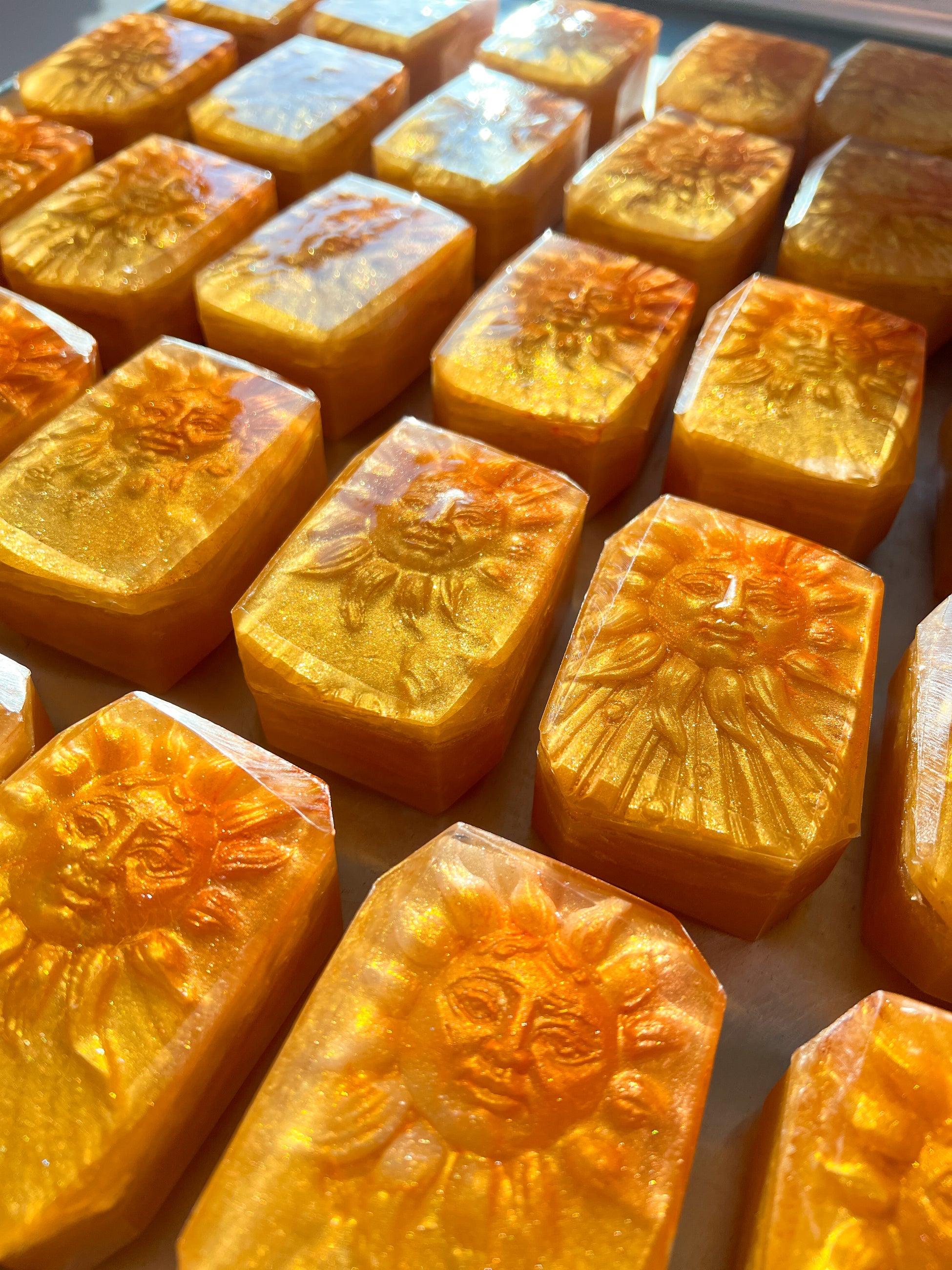 Crystal Bar Soap: Female Owned Crystal Infused Bath Products