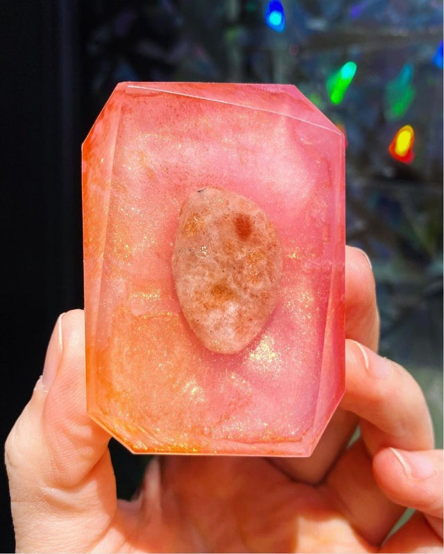 Crystal Bar Soap: Female Owned Crystal Infused Bath Products